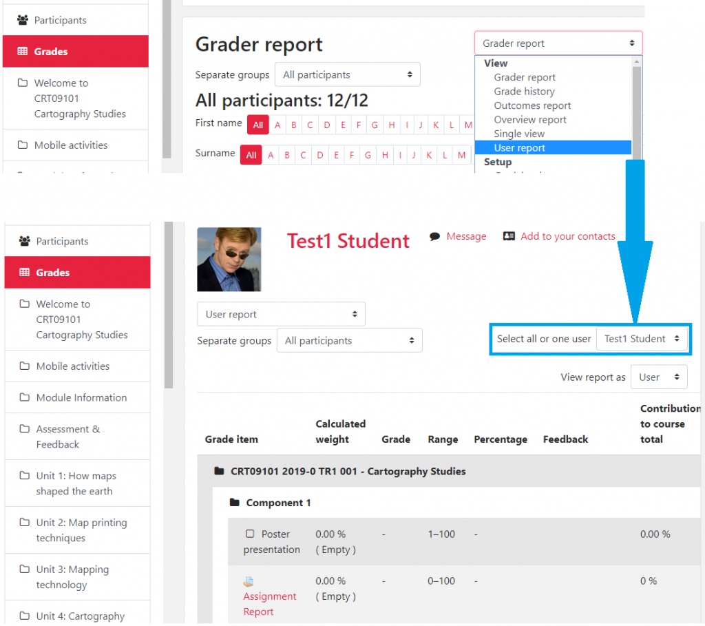 Tracking Progress Learning Technology Hub