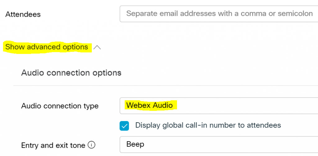 webex-audio - Learning Technology Hub