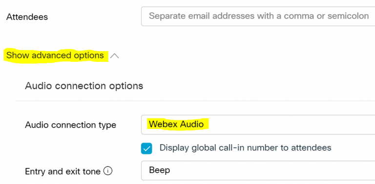 webex-audio - Learning Technology Hub